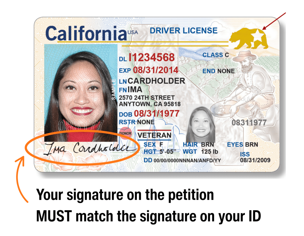 Collect petition signatures – Recall the Trustees