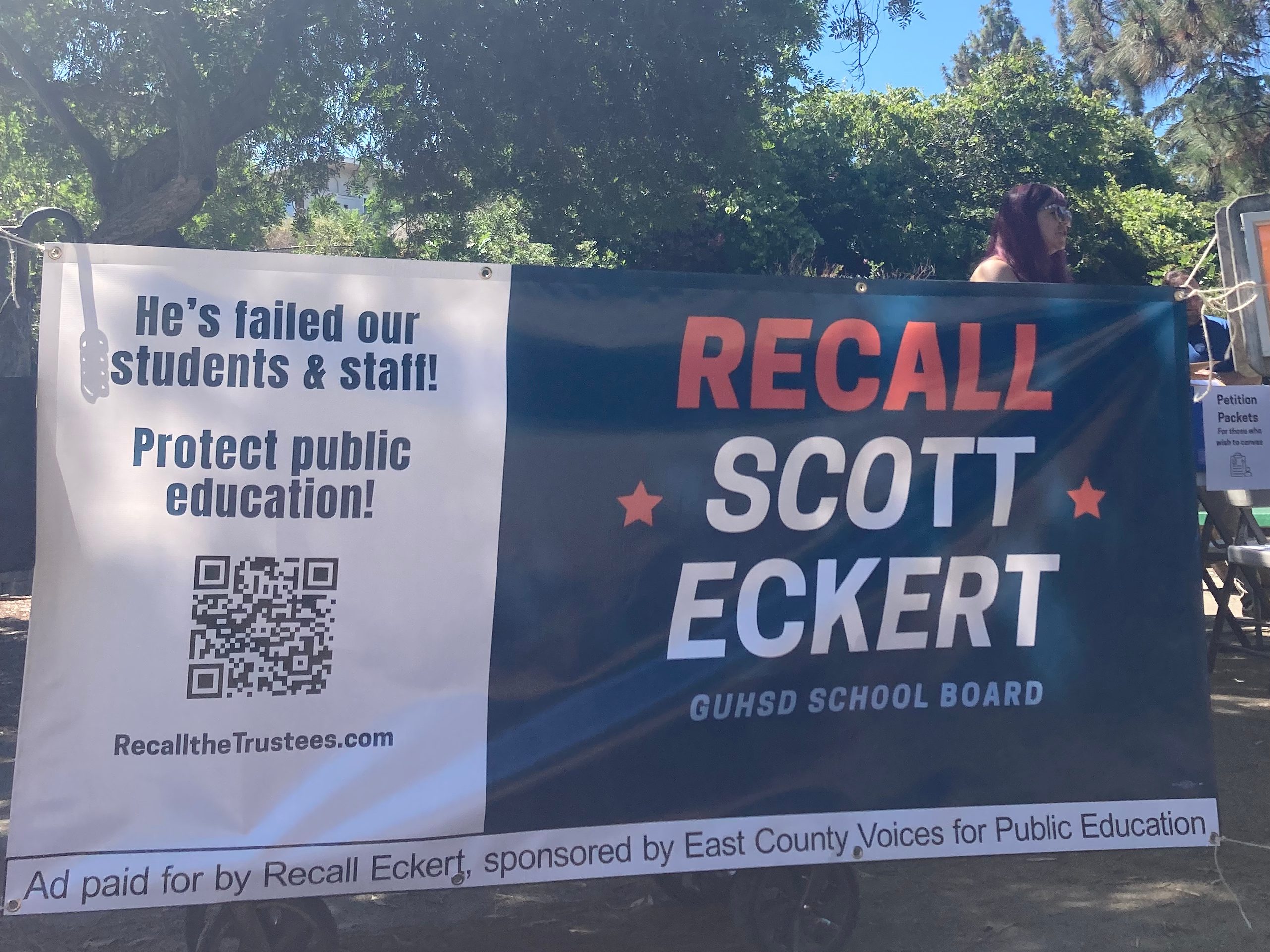 Recall Scott Eckert – Recall the Trustees
